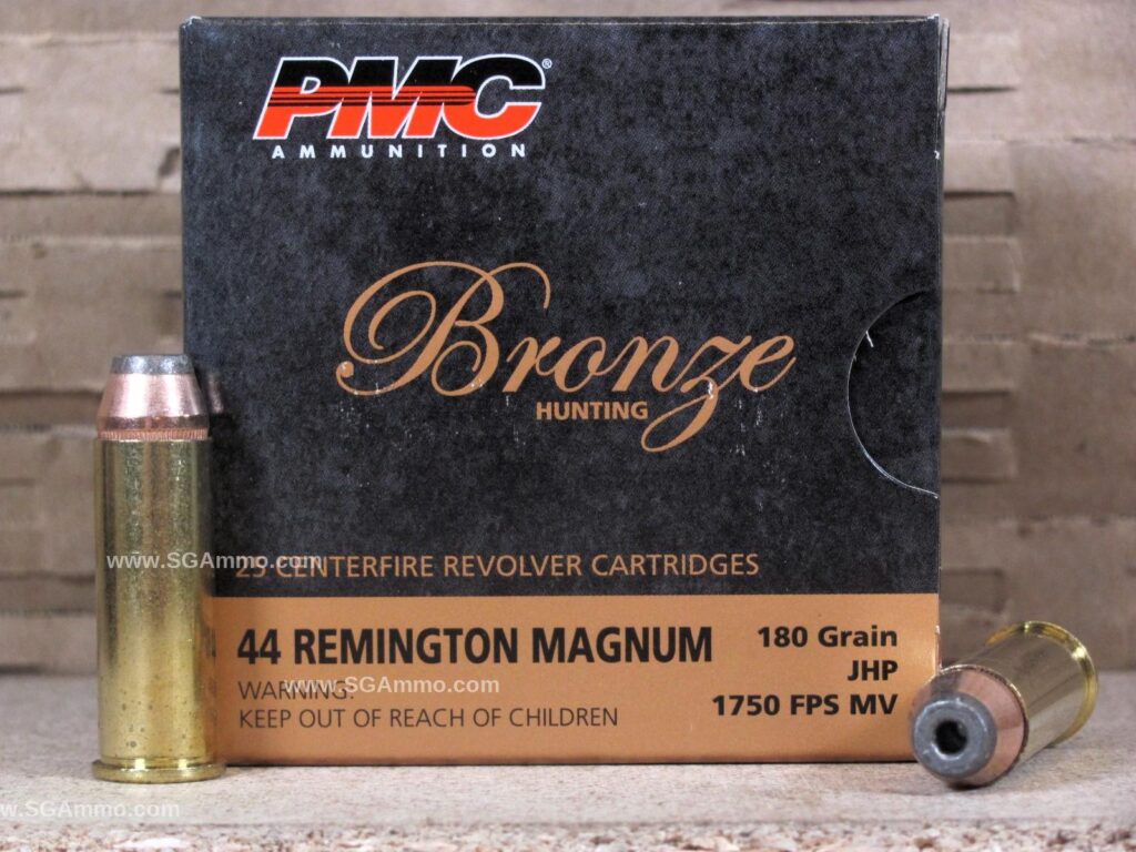 500 Round Case – 44 Magnum PMC 180 Grain JHP Ammo – 44B – Bulk Ammo For ...