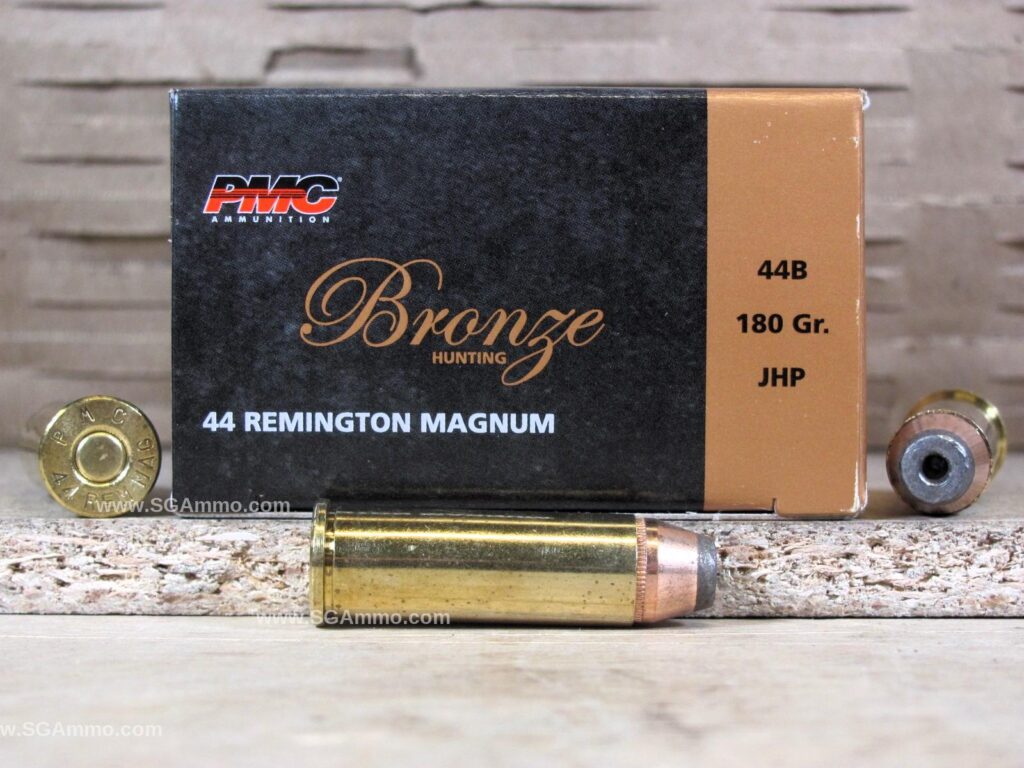 500 Round Case – 44 Magnum PMC 180 Grain JHP Ammo – 44B – Bulk Ammo For ...