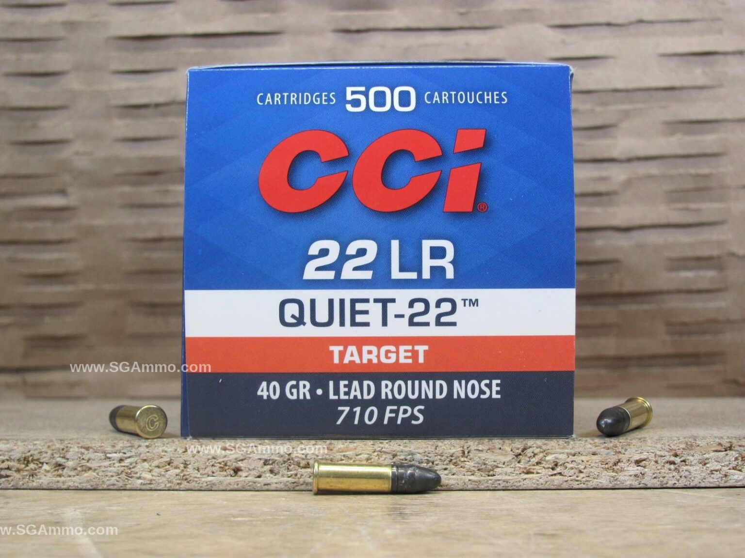 5000 Round Case – 22 LR CCI 40 Grain Lead Bullet Standard Velocity Ammo ...