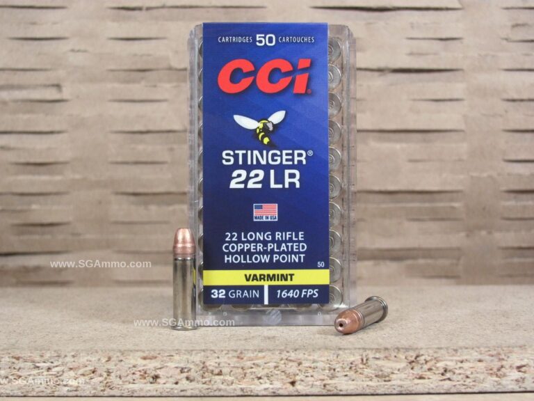 100 Round Box – 22 LR 40 Grain Red Polycoat Round Nose High Velocity ...