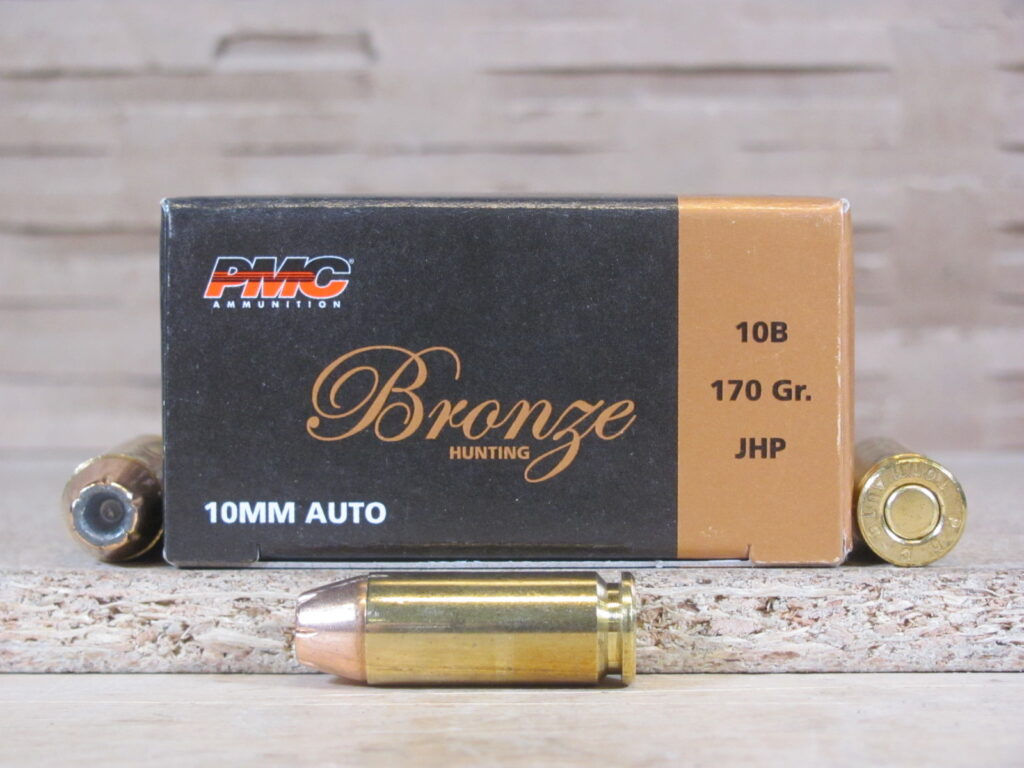 25 Round Box – 10mm Auto 170 Grain Jacketed Hollow Point Ammo by PMC ...