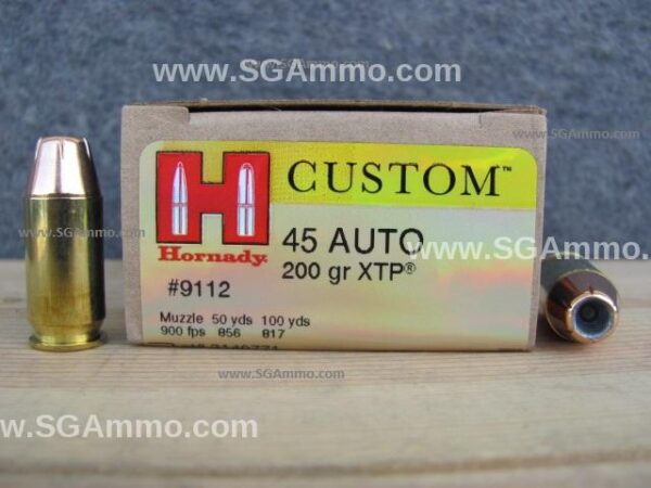 50 Round Box – 45 Auto Federal HST 230 Grain HP Hollow Point LE Ammo ...