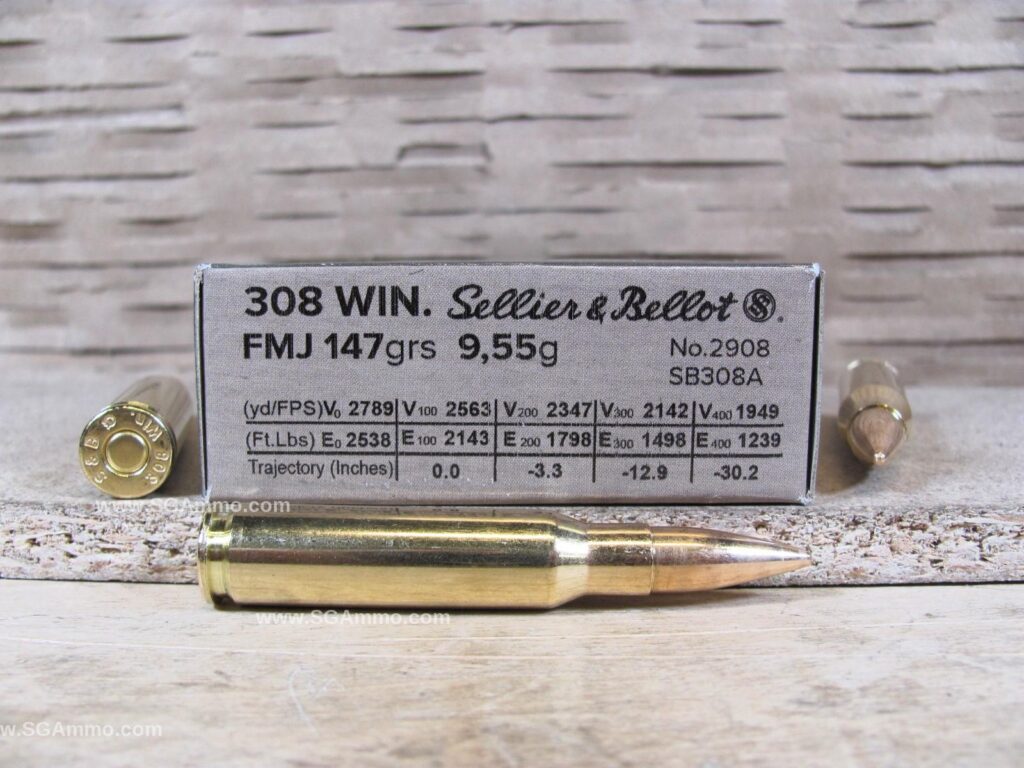 1000 Round Case – 7.62×51 German SRTA Low Recoil Short Range Training ...