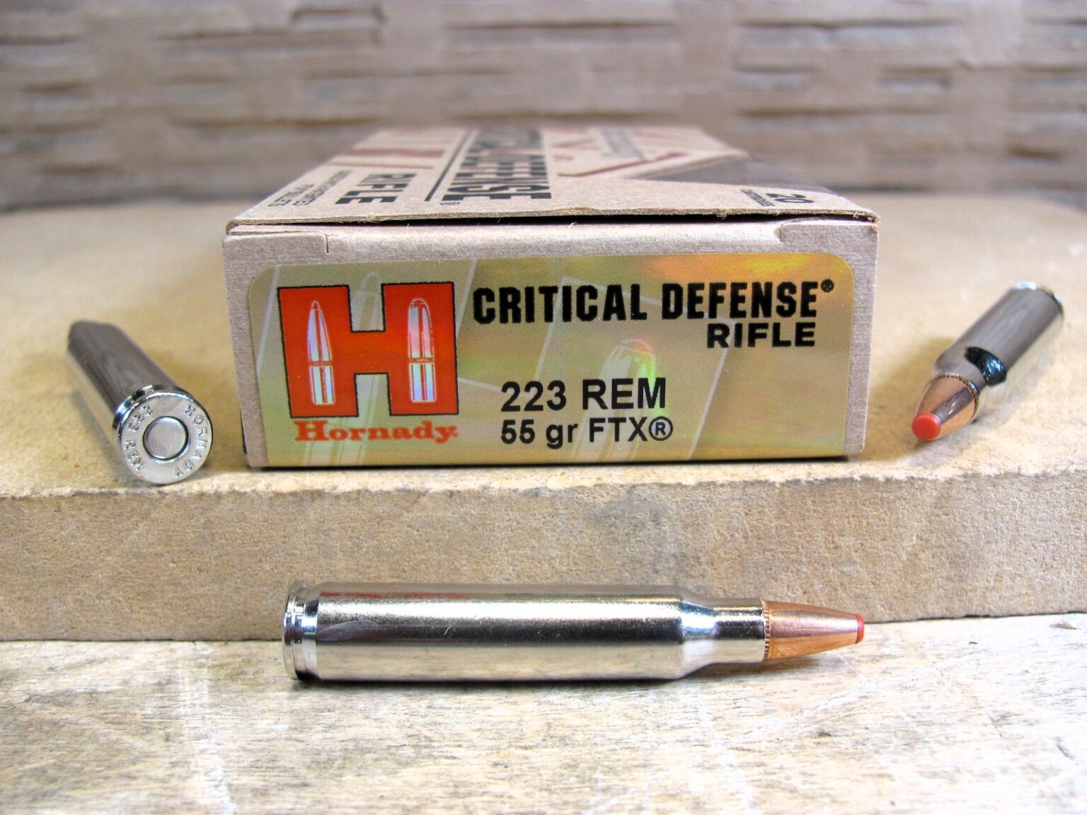 500 Round Case – 223 Rem 55 Grain Hollow Point Winchester Super X Ammo ...