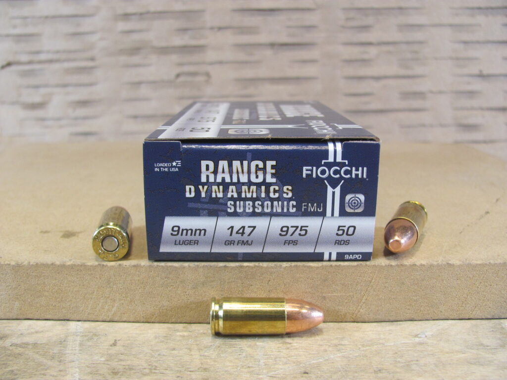 1000 Round Case – 9mm Luger 147 Grain FMJ Ammo by Fiocchi – 9APD – Bulk ...