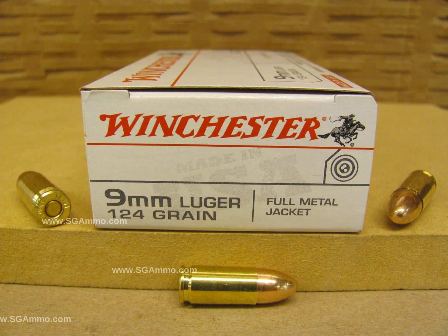 1000 Round Case – 9mm Luger +P Federal HST 124 Grain HP Hollow Point LE ...