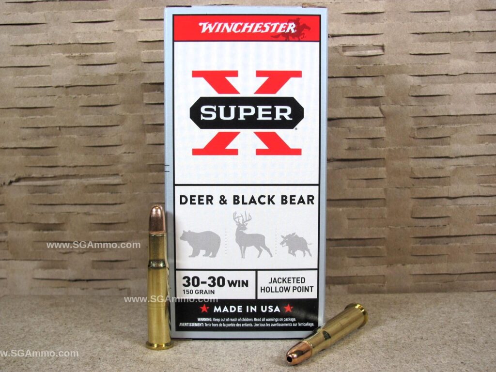 20 Round Box – 30-30 Win 150 Grain Hollow Point Winchester Super-X Ammo ...