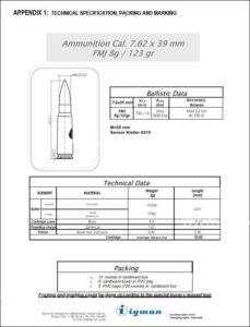 840 Round Case – 7.62×39 123 Grain FMJ Brass Case Boxer Primed Non-Magnetic M67 Mil-Spec Ammo ...