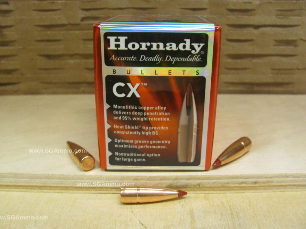 50 Count Box – 30 Cal 110 Grain CX Projectile For Handloading .308″ by ...
