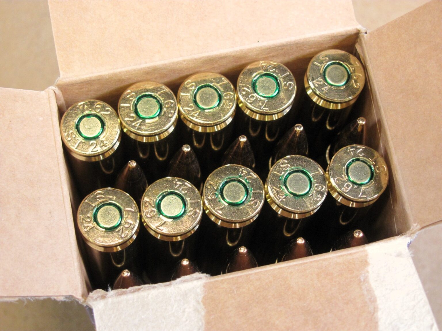 1000 Rounds – .308 Win 147 Grain FMJ Saltech Swiss Precision Range Ammo ...