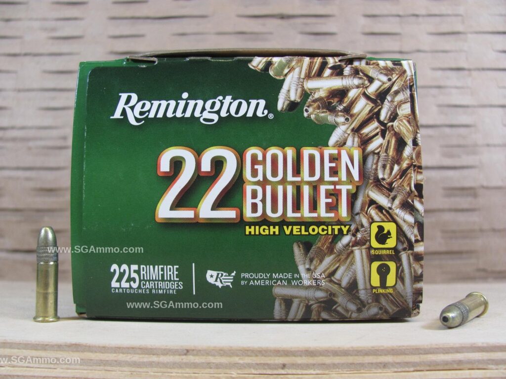 225 Round Brick – 22 LR 36 Grain HP Remington High Velocity Golden ...