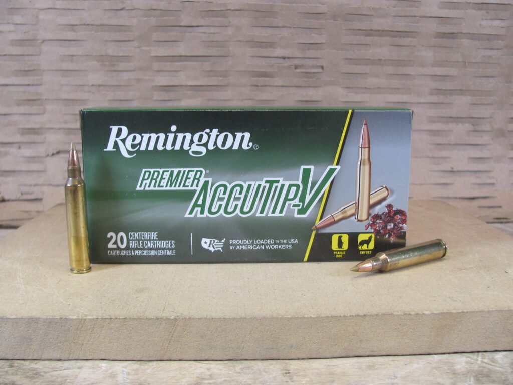 20 Round Box – 204 Ruger 40 Grain Accutip-V Boat Tail Remington Premier ...