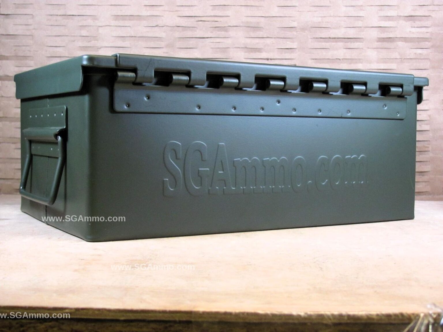 1650 Round Metal Crate Canister – 9mm Luger 115 Grain FMJ Ammo by ...