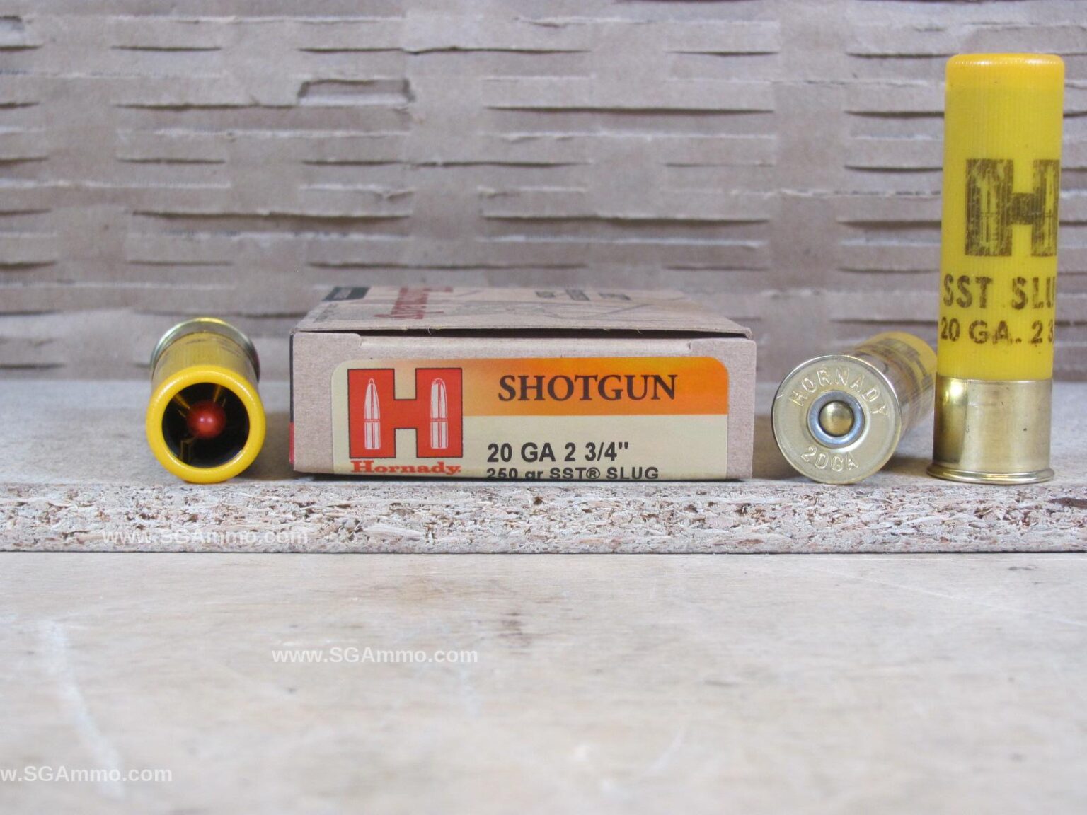 250 Round Case – 20 Gauge – 3/4 Oz Slug – 2.75 inch – 1350 FPS – Stars ...