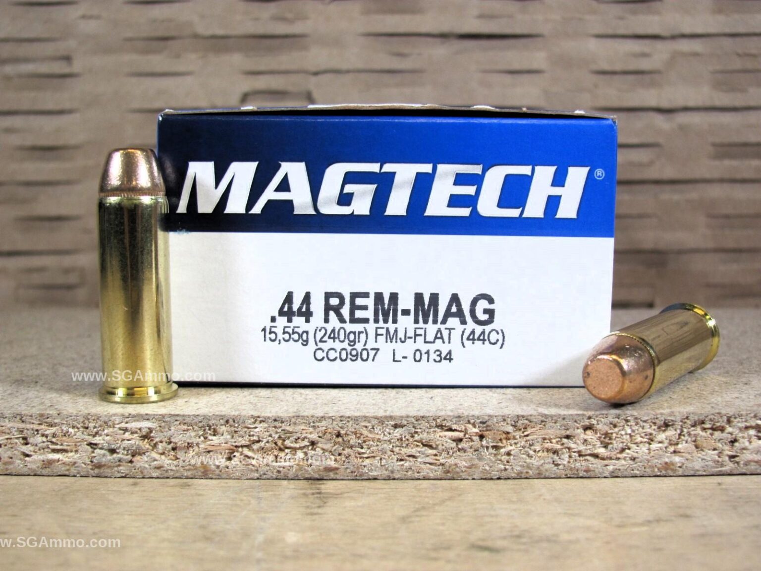 1000 Round Case – 44 Magnum 240 Grain FMC Magtech Ammo – 44C – Bulk ...